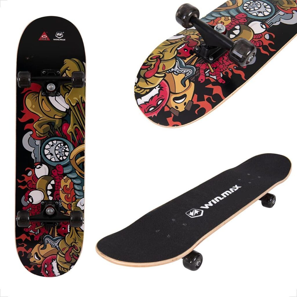 Maple Sakteboard With Original Design – WIN.MAX